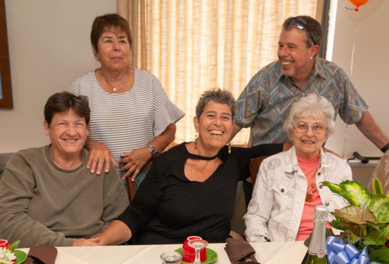 Deb and Mary Visit for Myra’s 82nd Birthday – David Zeleznik and Maxine ...
